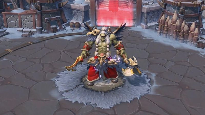 Drek'Thar's look in Warcraft III: Reforged seems to reference his ...