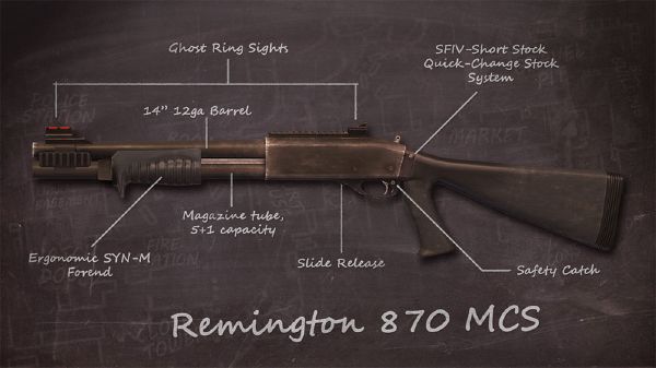 Remington 870 MCS - Official America's Army Wiki