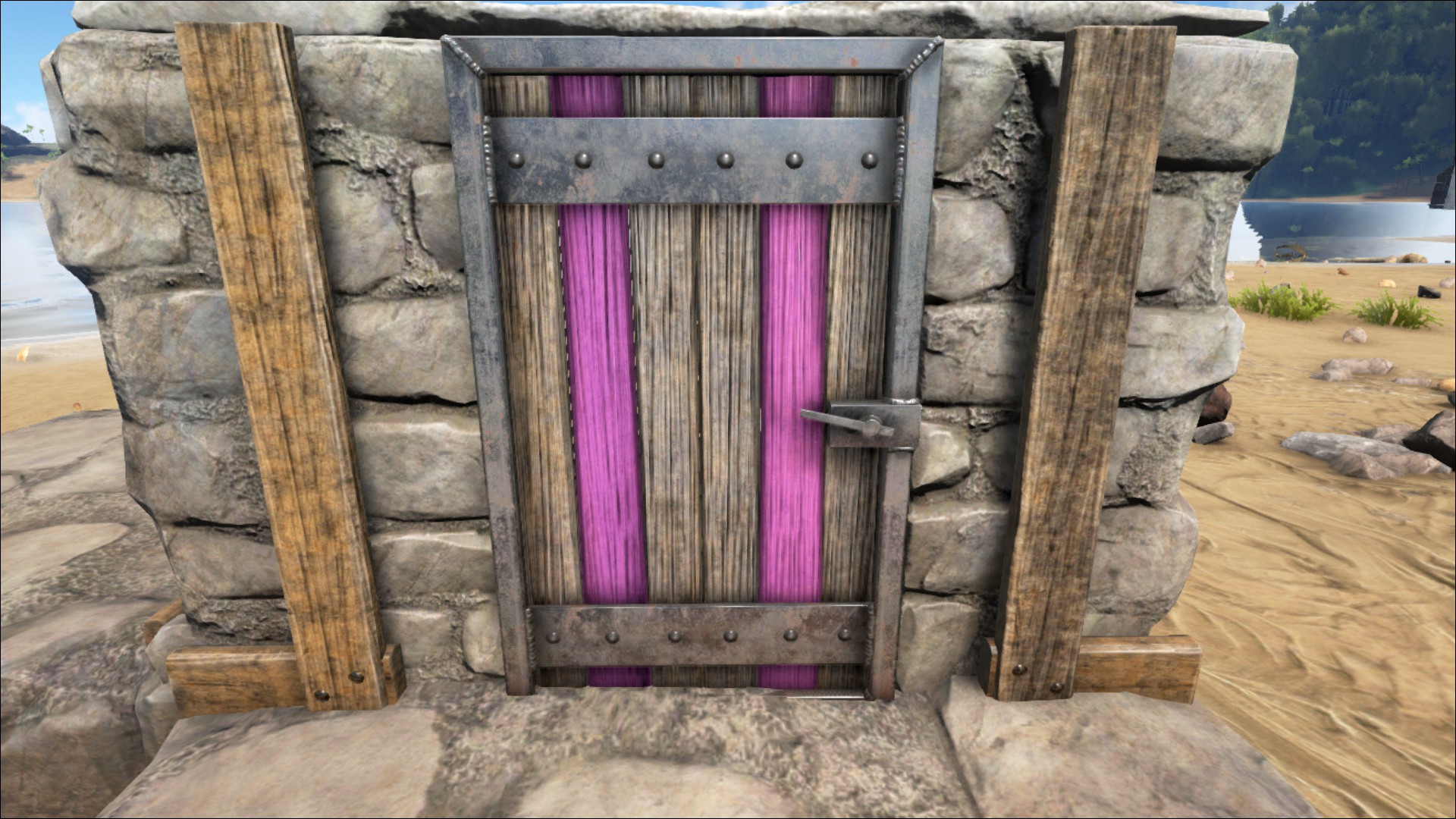 Reinforced Wooden Door Official Ark Survival Evolved Wiki