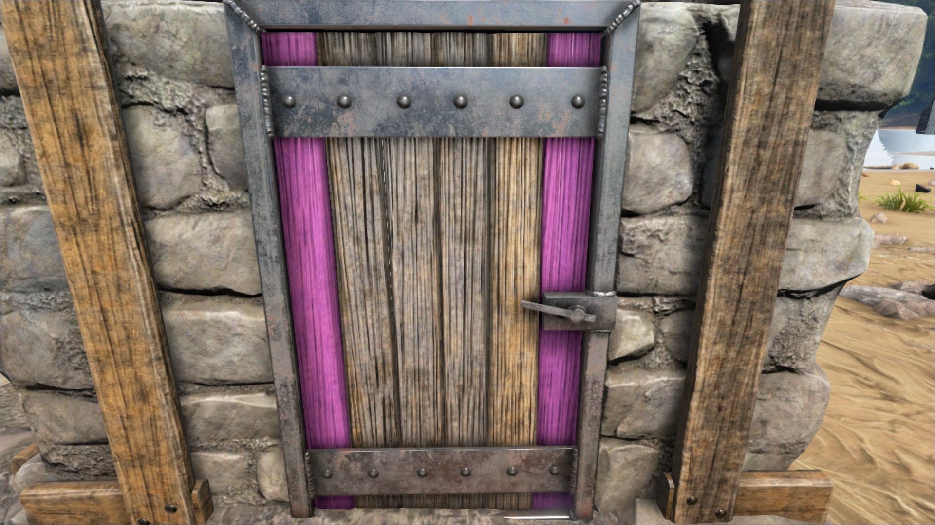 Reinforced Wooden Door Official Ark Survival Evolved Wiki