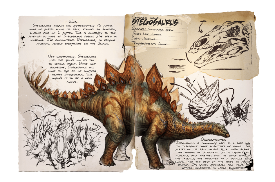 Stegosaurus - Official ARK: Survival Evolved Wiki