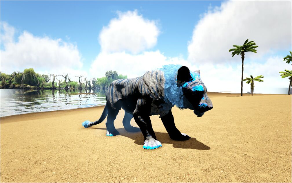 Elemental Ice Tiger (Tamed) - Official ARK: Survival Evolved Wiki