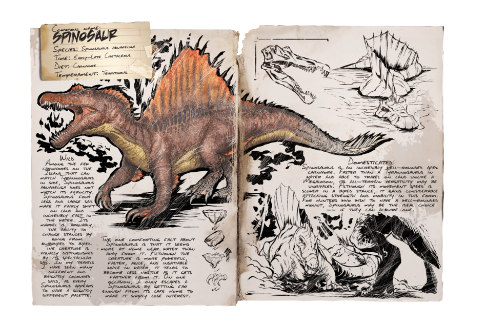 Spino - Official ARK: Survival Evolved Wiki