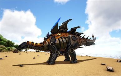 Primal Tek Stegosaurus - Official ARK: Survival Evolved Wiki