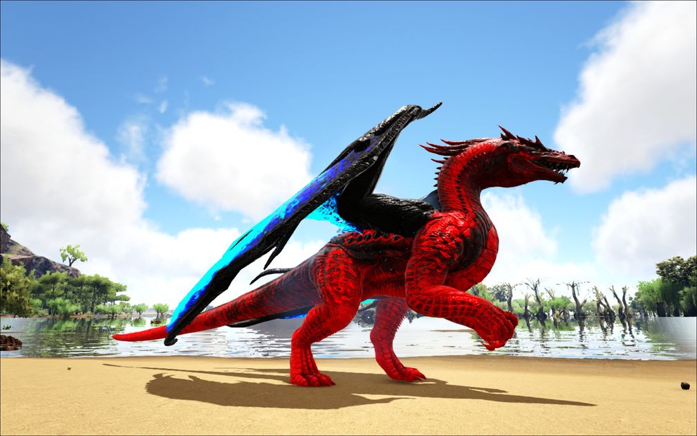 Elemental Ice Dragon (Wild) - Official ARK: Survival Evolved Wiki