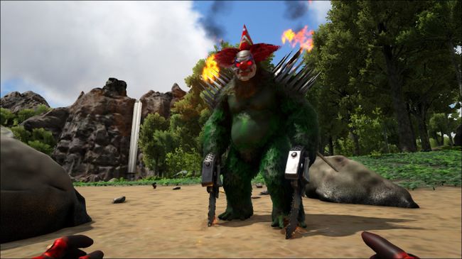 Buffoon Gigantopithecus - Official ARK: Survival Evolved Wiki