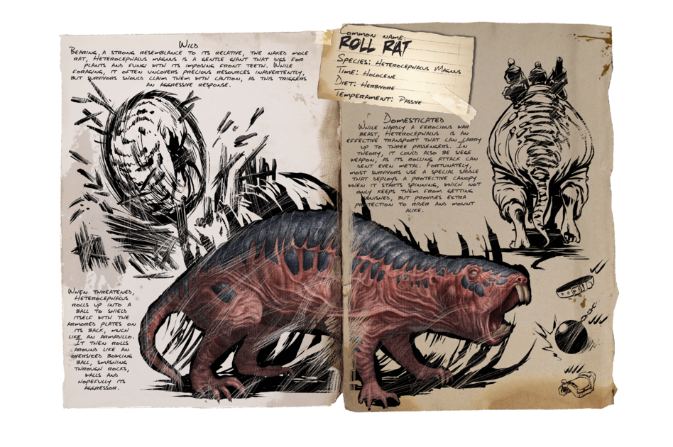 File:Dossier Roll Rat.png - Official ARK: Survival Evolved Wiki