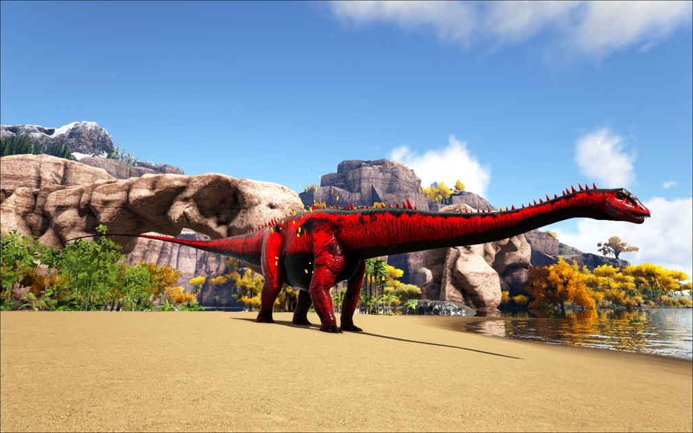 Eternal Alpha Diplodocus - Official ARK: Survival Evolved Wiki