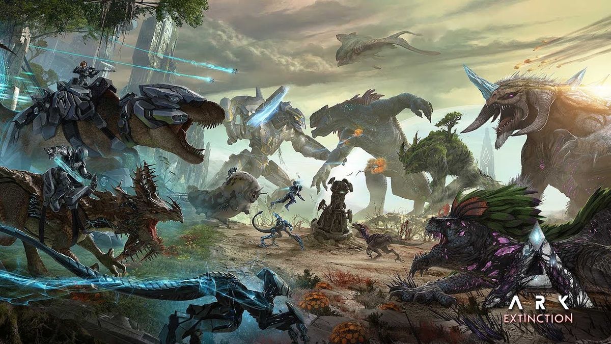 File:Extinction Poster.jpg - Official ARK: Survival Evolved Wiki