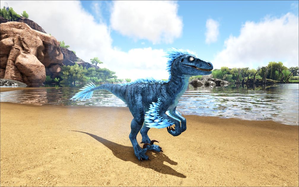 Elemental Ice Raptor (Wild) - Official ARK: Survival Evolved Wiki
