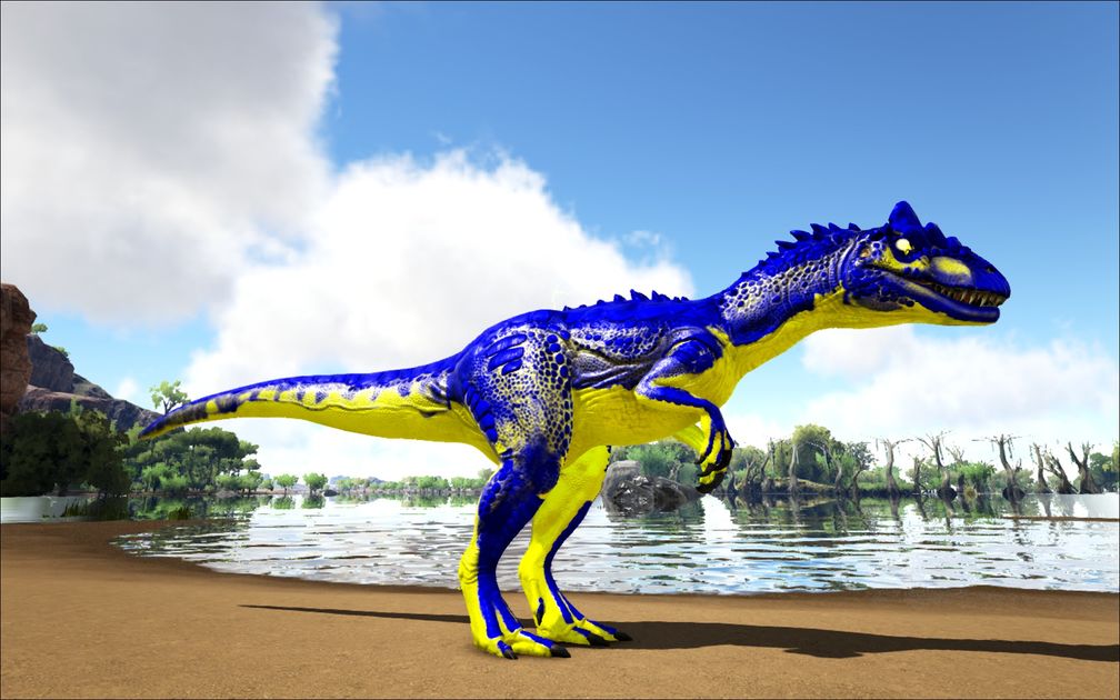 Elemental Lightning Allosaurus - Official ARK: Survival Evolved Wiki