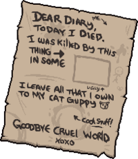 Isaac's last will - Binding of Isaac: Rebirth Wiki
