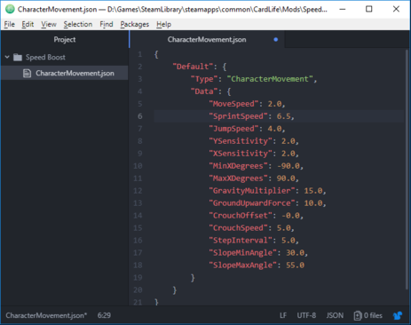 Create a Simple Mod - Official CardLife Wiki