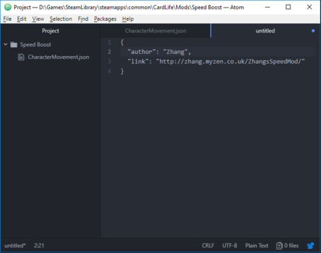 Create a Simple Mod - Official CardLife Wiki