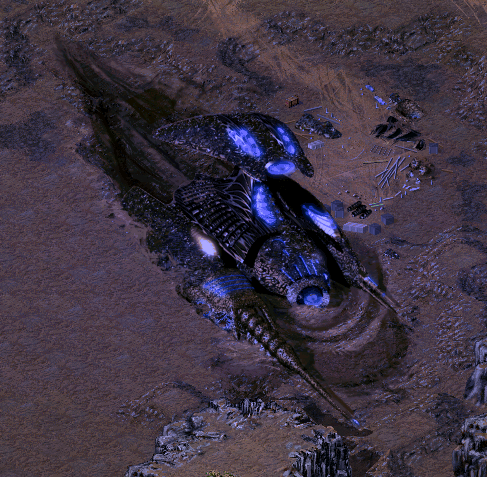 Scrin ship - Command & Conquer Wiki - covering Tiberium, Red Alert and Generals universes