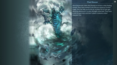 Wind Elemental - Dark and Light Wiki