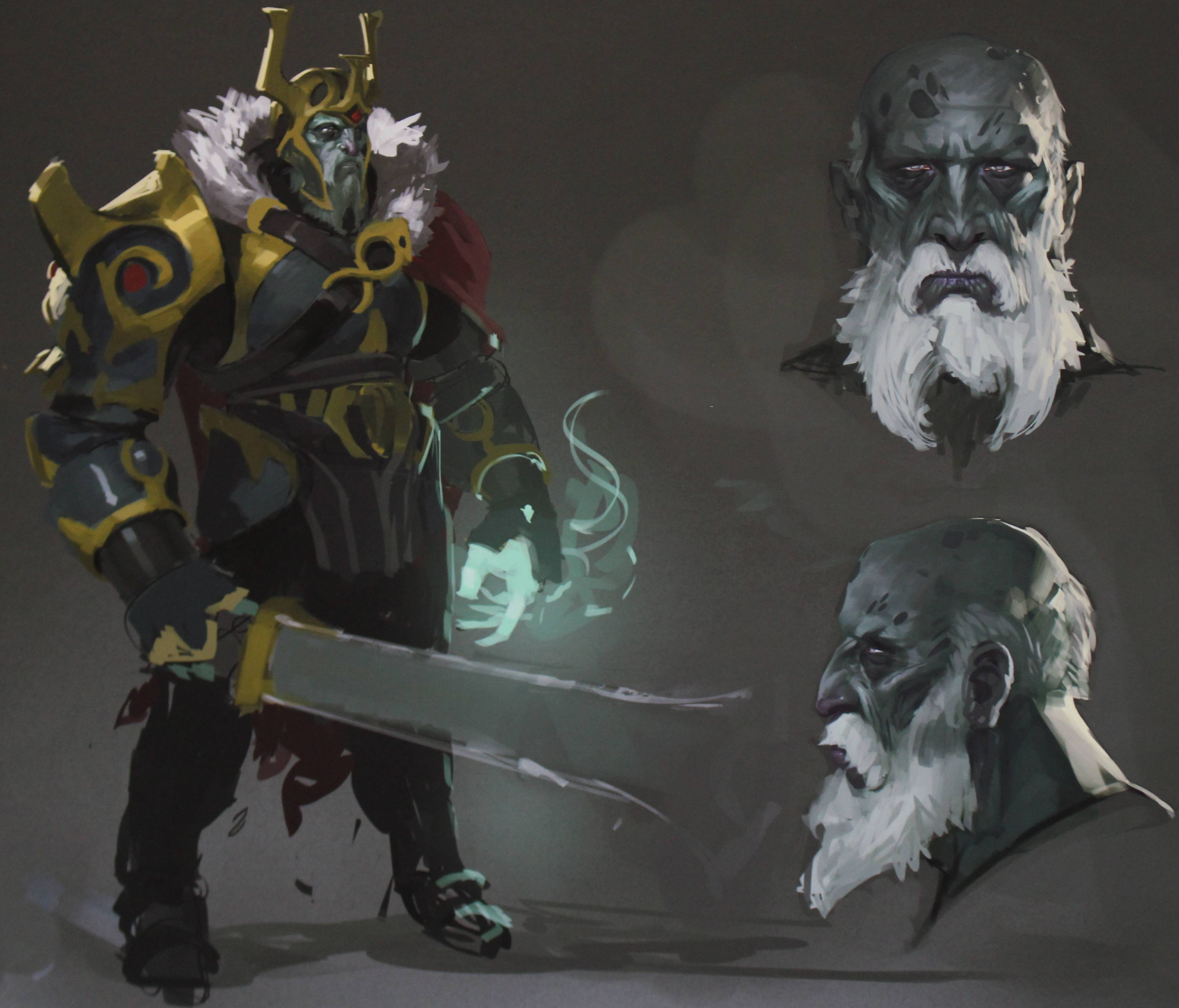 File:Wraith King Concept Art1.jpg - Dota 2 Wiki
