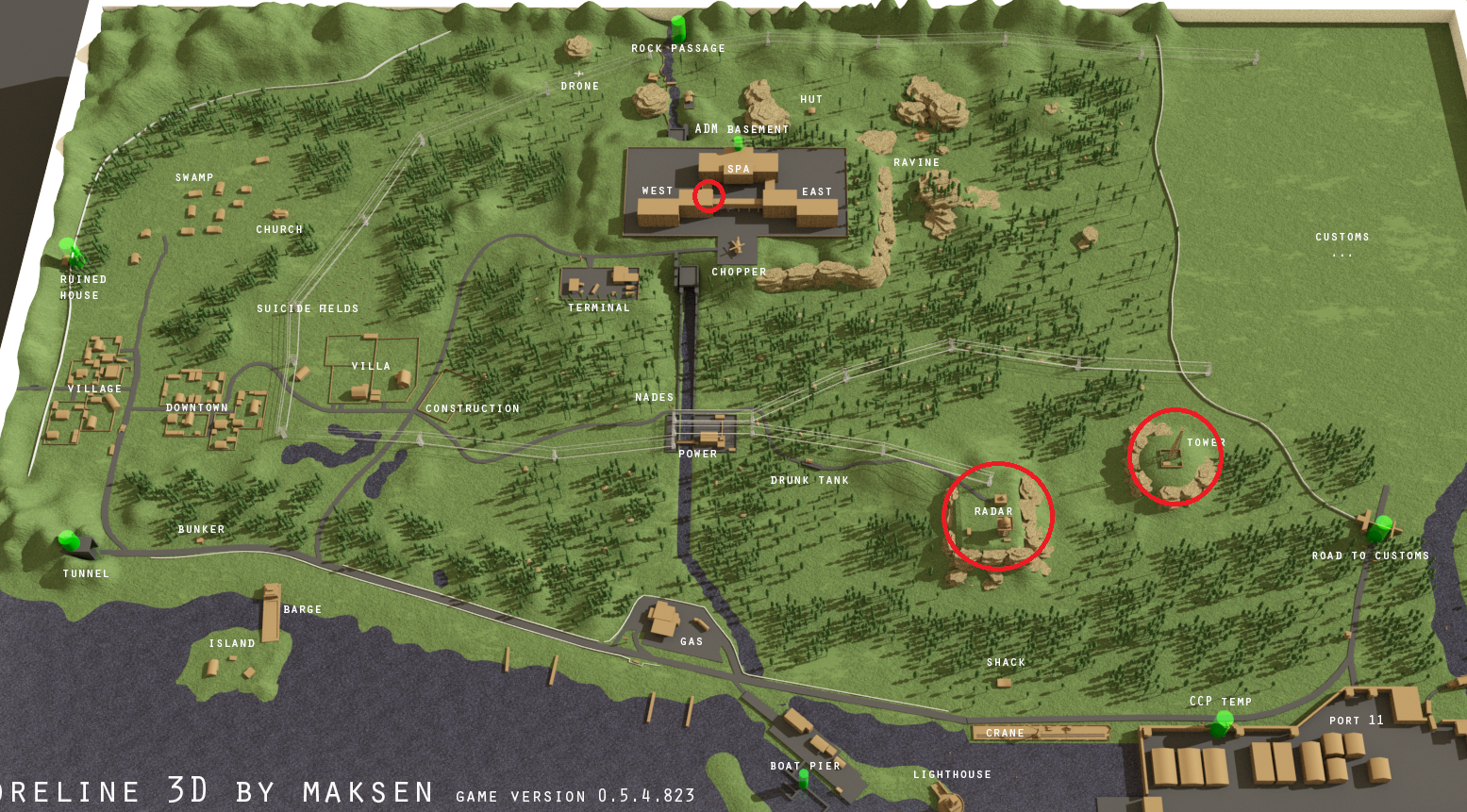 Escape From Tarkov Interchange Map Guide Escape From Tarkov Shoreline