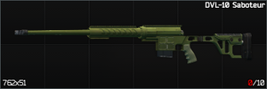 DVL-10 Saboteur sniper rifle - The Official Escape from Tarkov Wiki
