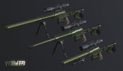 DVL-10 Saboteur sniper rifle - The Official Escape from Tarkov Wiki
