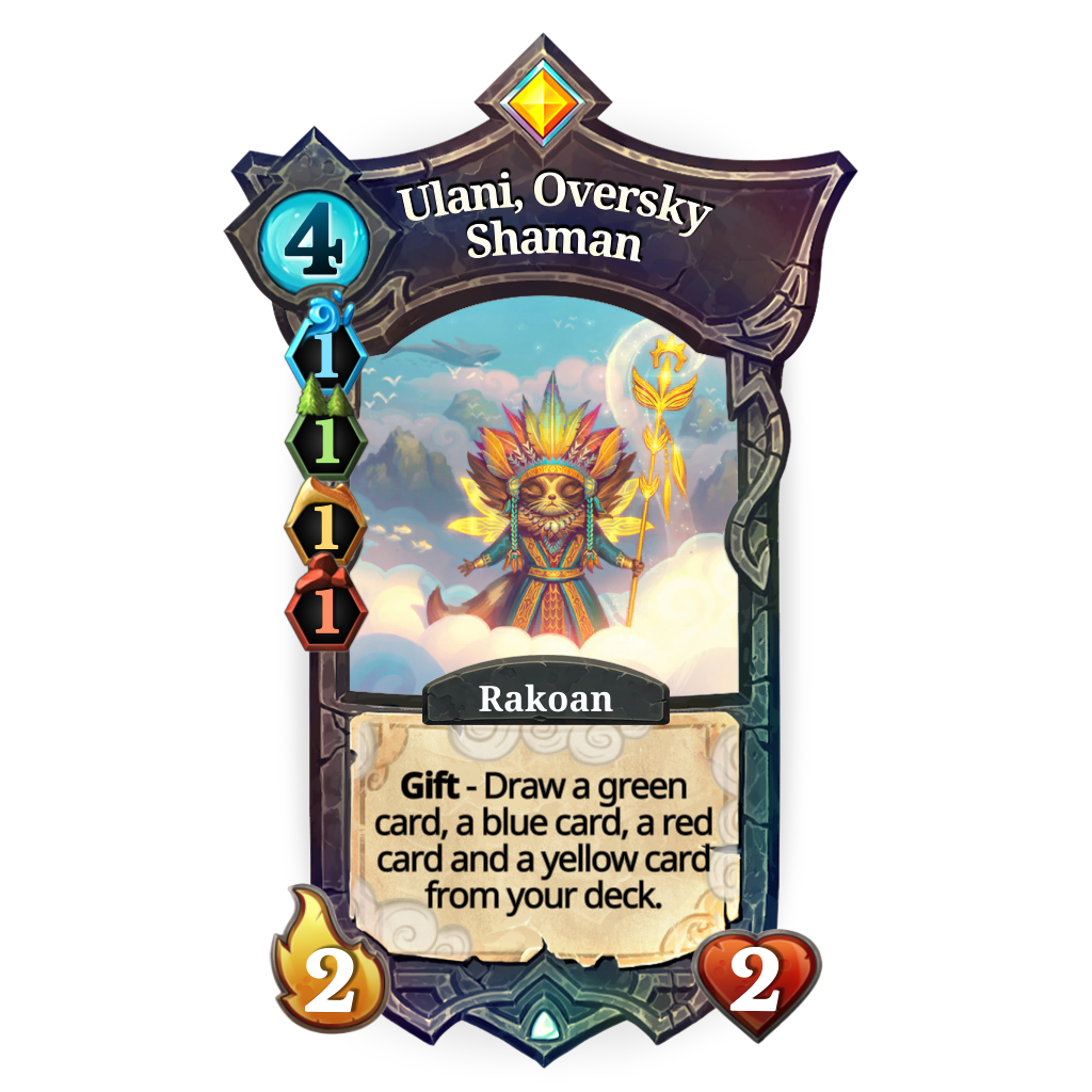 File:Ulani, Oversky Shaman.png - Official Faeria Wiki