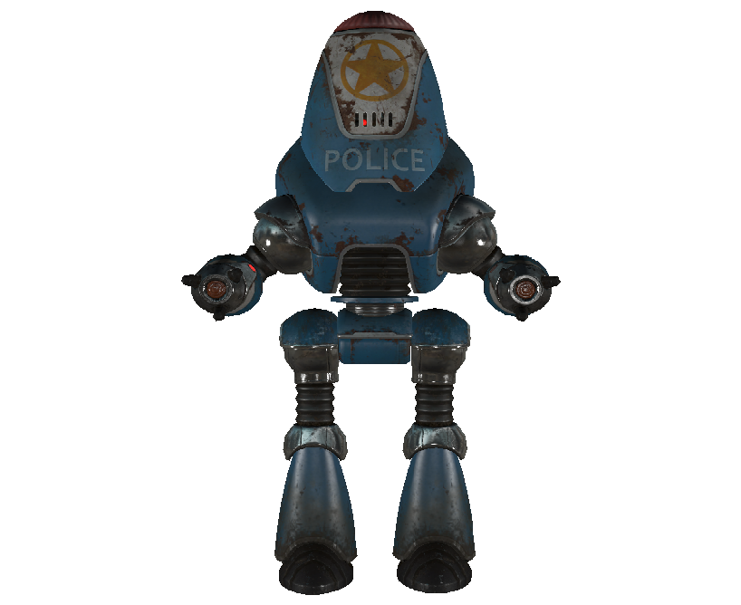 Police Protectron - The Vault Fallout Wiki - Everything you need to ...