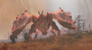Scorchbeast queen - The Vault Fallout Wiki - Everything you need to ...