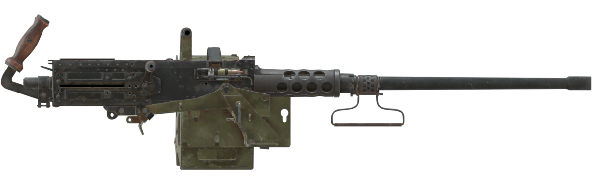50 cal machine gun - The Vault Fallout Wiki - Everything you need to ...