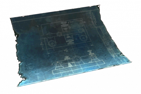 Fallout 3 Deathclaw Gauntlet Schematics Deathclaw Fallout Ga