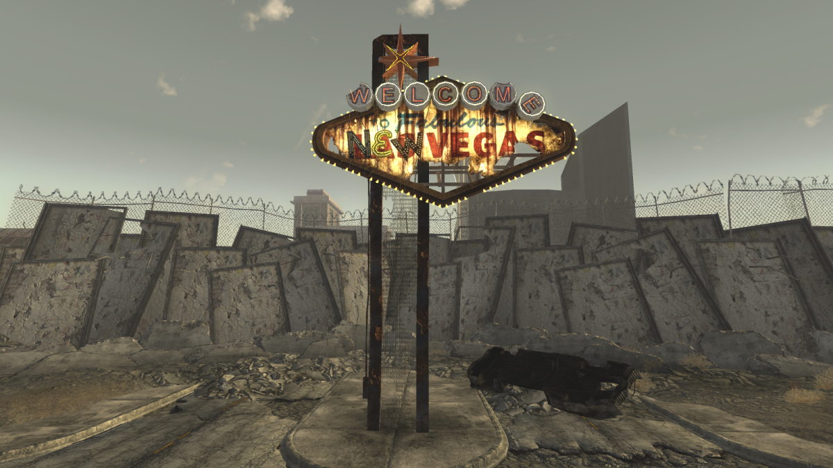 Welcome to Fabulous New Vegas sign - The Vault Fallout Wiki ...