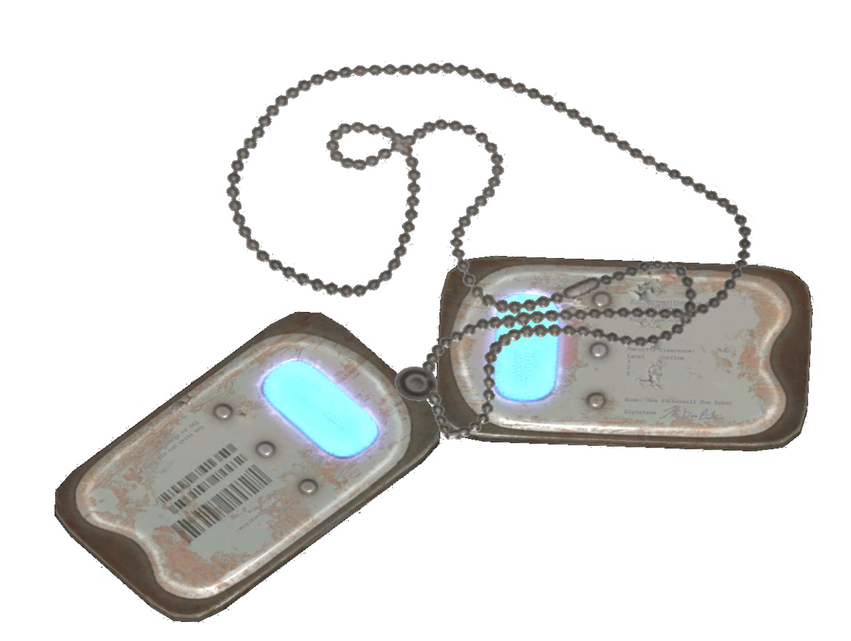 Paladin Brandis' holotag - The Vault Fallout Wiki - Everything you need ...