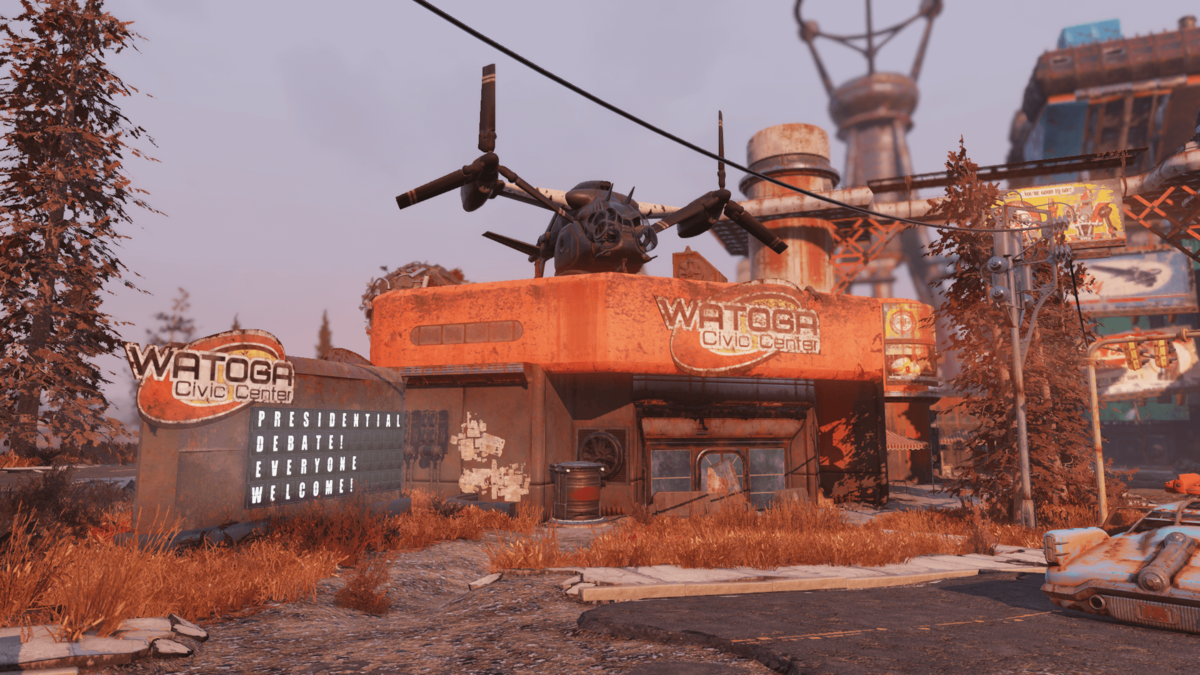 Watoga Civic Center - The Vault Fallout Wiki - Everything you need to ...