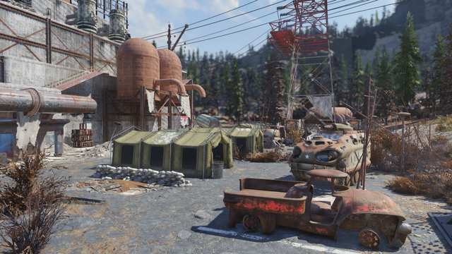 Monongah Power Plant Yard - The Vault Fallout Wiki - Everything you ...