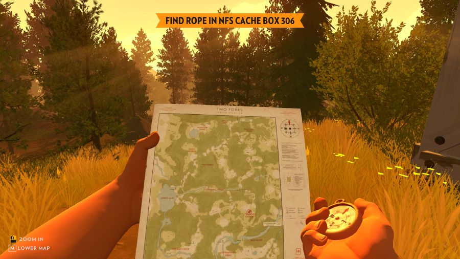 Map and Compass - Firewatch Wiki