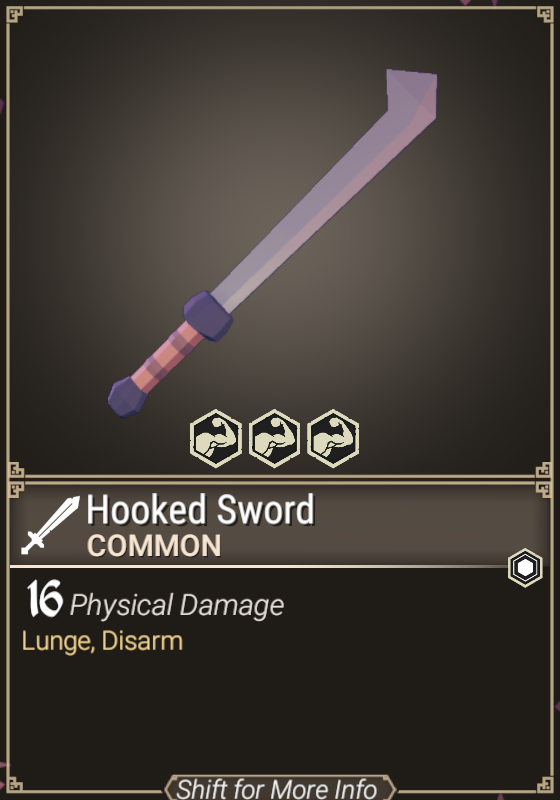 Hooked Sword - Official For The King Wiki