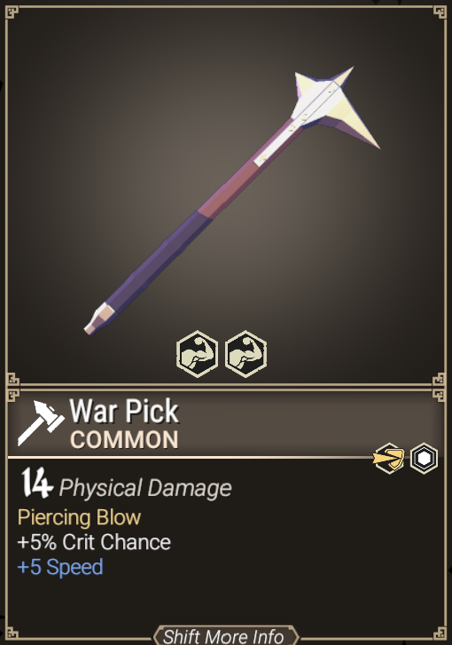 War Pick - Official For The King Wiki