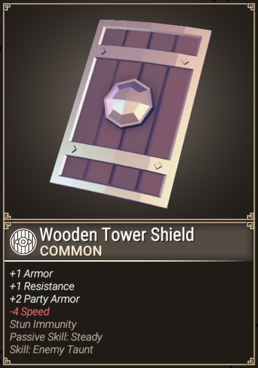 Wooden Tower Shield - Official For The King Wiki