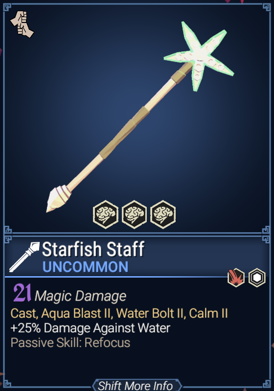 Starfish Staff - Official For The King Wiki