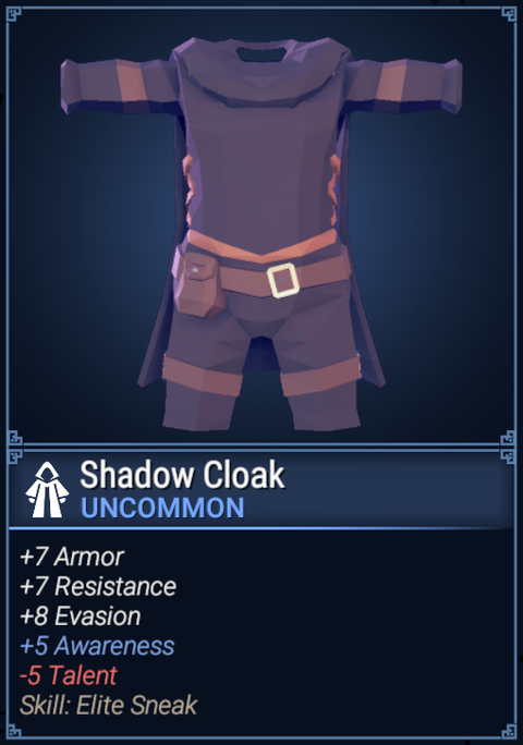 Shadow Cloak - Official For The King Wiki