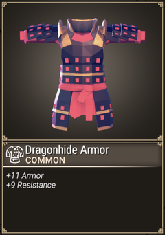 Dragonhide Armor - Official For The King Wiki
