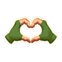 Heart Hands (emoticon) - Fortnite Wiki