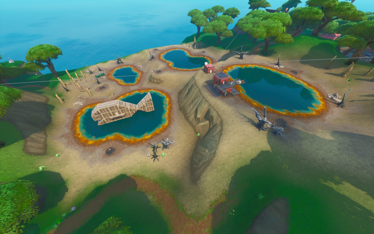 Hot Springs (POI) - Fortnite Wiki