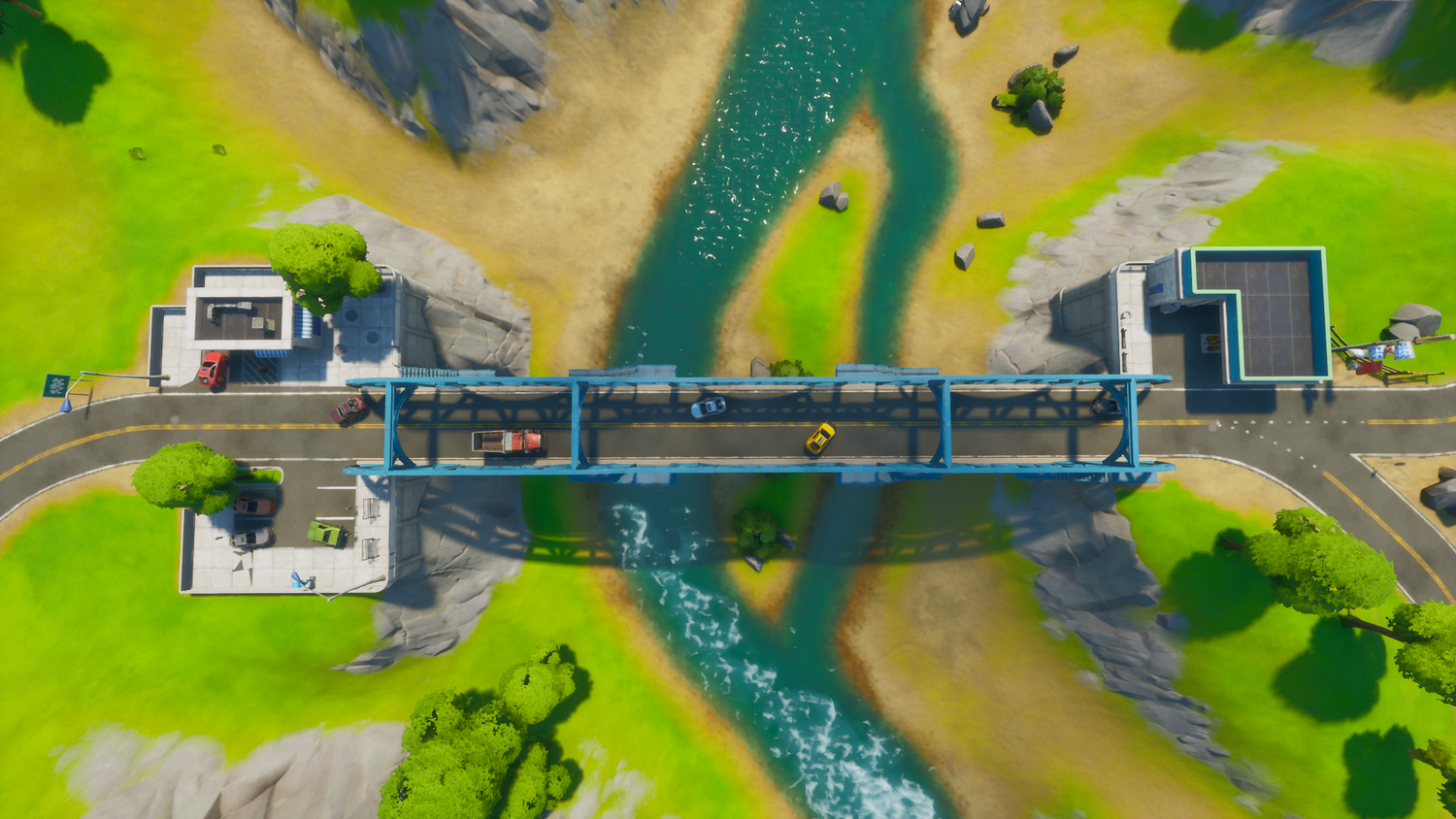 Blue Steel Bridge (POI) - Fortnite Wiki