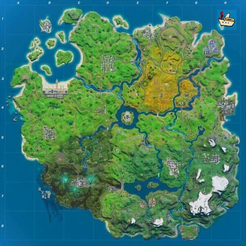 Battle Royale Map - Fortnite Wiki