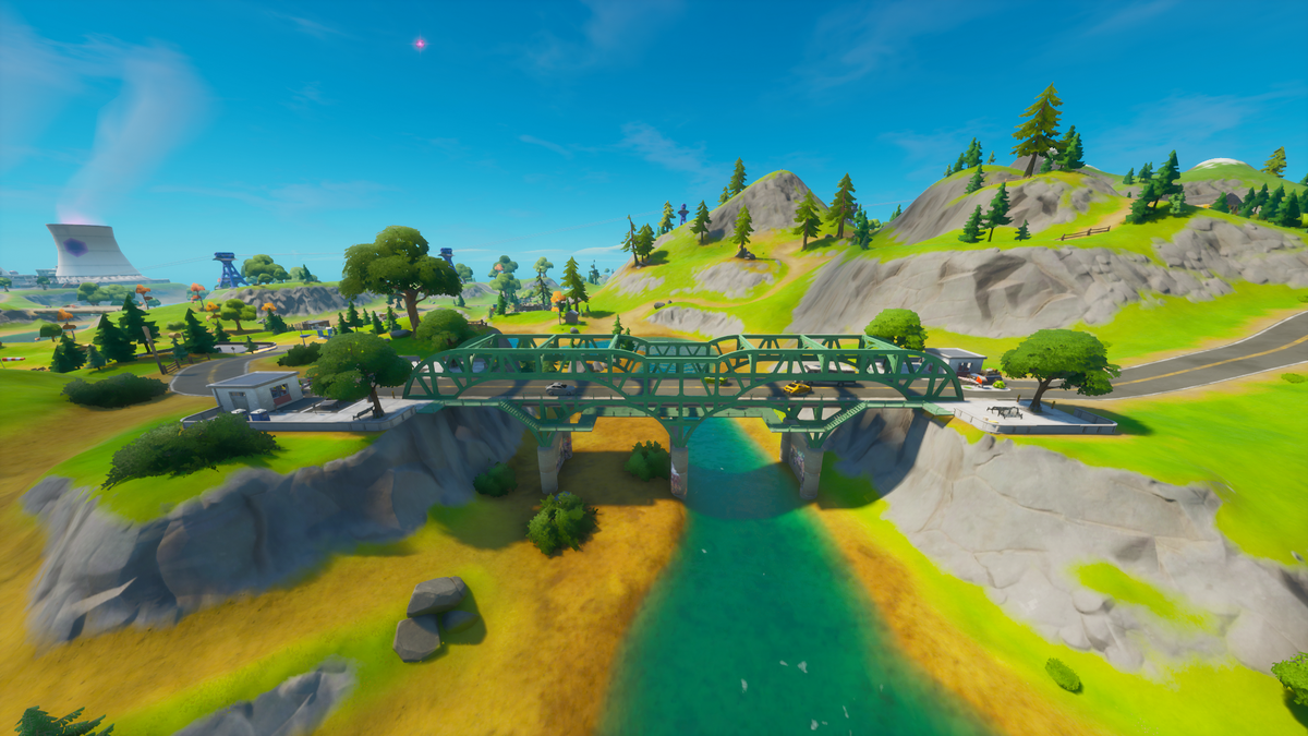 Green Steel Bridge (POI) - Fortnite Wiki