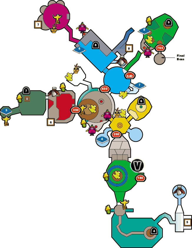 File:Banjo kazooie gruntilda's lair part 2 map.gif - Codex Gamicus ...