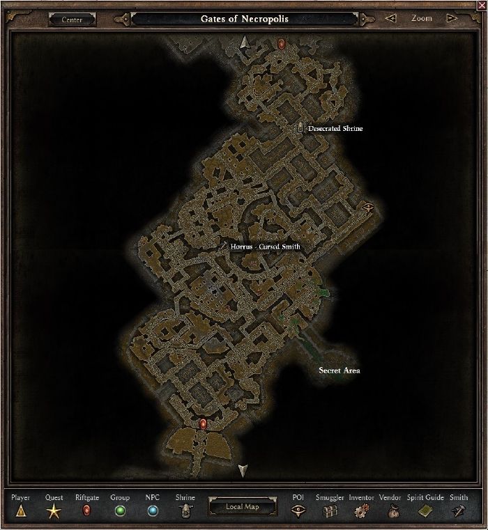 Martyrdom necropolis карта