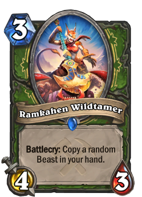 New card - Zixor, Apex Predator : r/hearthstone