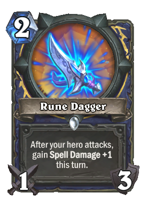 Rune Dagger - Hearthstone Wiki