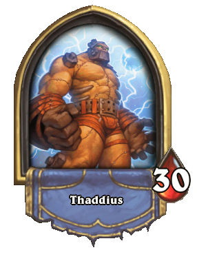 Thaddius (boss) - Hearthstone Wiki